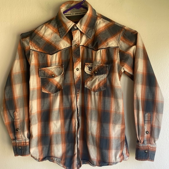 Cowboy Hardware | Shirts & Tops | Cowboy Hardware Boys Snap Western ...